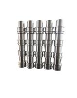 China CNC Machining Services Stainless Steel Flange Silver White Customized Size Broaching Drilling Industrial Application ANSI for sale