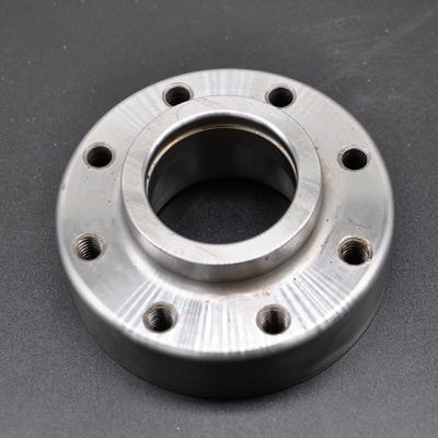 China Durable Stainless Steel Flange Seal Parts Industrial Hard-Wearing CNC Machining Services Drilling Broaching Polishing Finish for sale