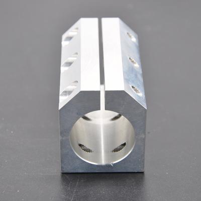 China CNC Machined Stainless Steel Tube Clamp Polishing Wire EDM Broaching Customized OEM Bronze/Copper Milling Drilling Surface for sale