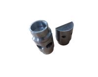 China CNC Machined Stainless Steel Tube Clamp Broaching Wire EDM Drilling Turning Milling Capabilities-Customized OEM Copper/Brass for sale