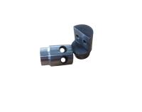 China CNC Machined Stainless Steel Tube Clamp Broaching Wire EDM Drilling Turning Milling Capabilities-Customized OEM Copper/Brass for sale