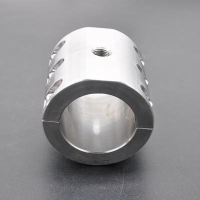 China CNC Machined Stainless Steel Tube Clamp Polishing Wire EDM Milling Capabilities-Customized OEM Bronze Copper Metal Stamping for sale