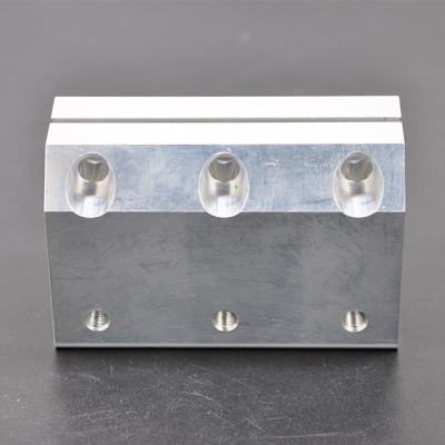 China CNC Machined Stainless Steel Aluminum Copper Tube Clamp Polishing Wire EDM Broaching Drilling Capabilities Customized OEM for sale