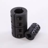 China Rigid Aluminum Alloy CNC Machined Motor Coupling with Broaching for sale