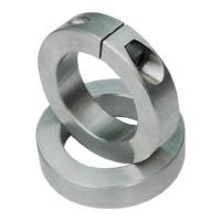 China OEM Machinery Stainless Steel Double/Single Opening Shaft Collars Custom CNC Machining Drilling Broaching Surface Treatment for sale
