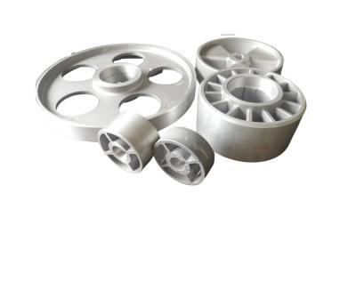 China Factory Sale High Quality Customized Aluminum Alloy or Stainless Steel Broaching Pulley Wheel CNC Machined Rope Sheave Block for sale