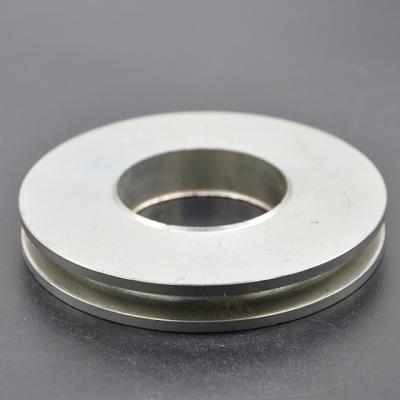 China Direct Factory Sale High Quality Customized Aluminum Alloy Broaching Pulley Wheel 3D Stainless Steel Rope Sheave Block CNC Model for sale