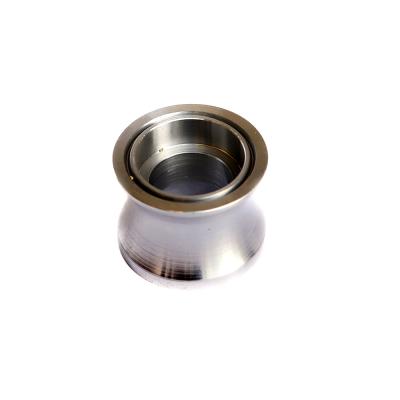 China Premium Factory Custom Made Silver White Stainless Steel Rope Wheel-High Strength CNC Parts for Pull Cable Broaching Services for sale