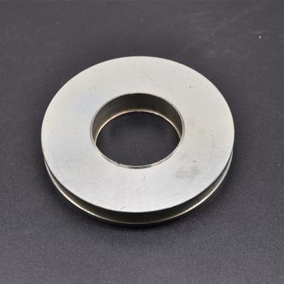 China Direct Factory Sale High Quality Customized Aluminum Alloy Broaching Pulley Wheel 3D Stainless Steel Rope Sheave Block CNC Model for sale