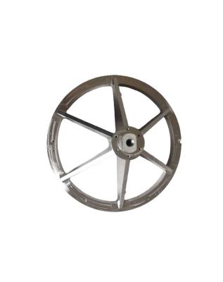 China Direct Source Factory Customized 3D Aluminum Alloy ABS Stainless Steel Rope Sheave Pulley Wheel CNC Machined Broaching Custom for sale