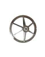 China Direct Source Factory Customized 3D Aluminum Alloy Stainless Steel Rope Sheave Pulley Wheel High Quality CNC Machined Broaching for sale