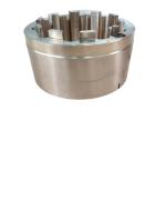 China Hydraulic Main Pump Cylinder Body Brass CNC Machined with Drilling Broaching Turning & Milling for sale