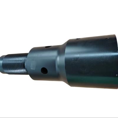 China CNC Machining Services Stainless Steel Drilling Connector Drill Pipe Box Parts Pin Adapter Included Broaching Customized OEM for sale