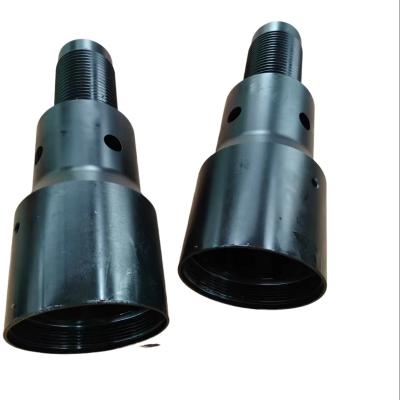 China CNC Machining Services Stainless Steel POM Connector Drill Pipe Box Rig Parts Broaching Pin Adapter Customized OEM Model D477 for sale