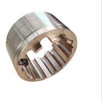 China CNC Machined Brass Hydraulic Main Pump Cylinder Body DE2576 for Drilling and Broaching for sale