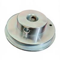 China Aluminum Alloy Single-groove Pulley with CNC Machining and Broaching Customizable OEM V-belt Disc for sale