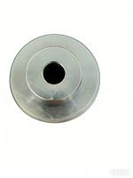 China Aluminum Alloy Single-groove Pulley with CNC Machining and Broaching Customizable OEM V-belt Disc for sale