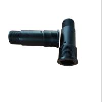 China CNC Machining Services for Steel/Steel Alloys Oil Pipeline Threaded Intersection Featuring Drilling Custom Sizes Customized OEM for sale