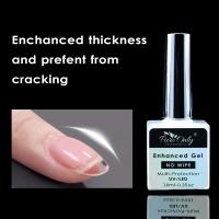 China Nail Strengthening Repair Polish  Nail Reinforced Hard Gel for Treating Weak Reinforced Gel Polish Nail Salon for sale
