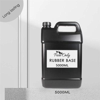 China Gel Polish Base Coat 1kg Big Capacity Rubber Base Gel Use for Product Nail Surface for sale