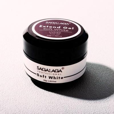 China High Viscosity With UV Lamp  HEMA FREE Hard Gel Builder UV Gel Polish Finger Hard Gel Extension for sale