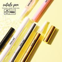 China Custom Oil Nail Care Products Bulk Natural Pink Cuticle Oil Tube Pen With Soft Brush Private Label Pink Custom Logo Nail for sale