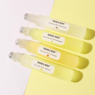 China Pineapple Vegan Pure Natural Cuticle Oil Stick Your Logo Wholesale Nutrient  Jojoba Organic Nail Oil for sale