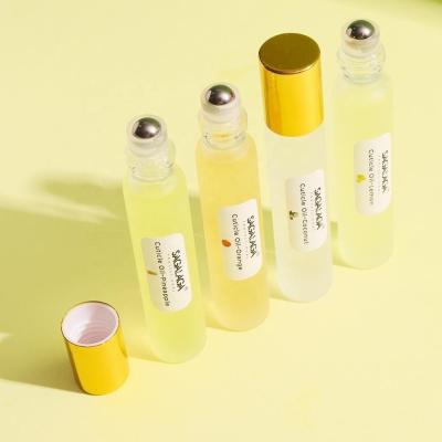 China Pink Organic Private Vegan Wholesale  in Bulk Revitalizer Roller Bottle Label Nail Pen Cuticle Oil Container for Nails Custom for sale