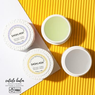 China Factory Price Organic Cuticle Care Cream Natural Nail Repair Balm Scented Hand Butter Moisturizing Dry Nails for sale
