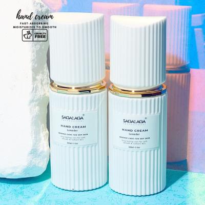 China SAGALAGA Cruelty-Free Hand and Nail Cream Lotion Hydrates, Nourishes & Softens Skin Care Products Restores Dry Cracked Hands for sale