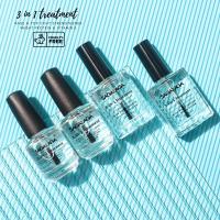 China Nail Strengthener Treatment Repair Polish Air Dry Base and Top Coat Gel for Thin and Damaged Nails for sale