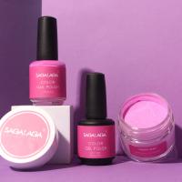 China 3 in 1 Custom Uv Soak off Gel Nail Dip Polish and Bulk Dipping Nail Powder Kit Nail Gel Set for sale