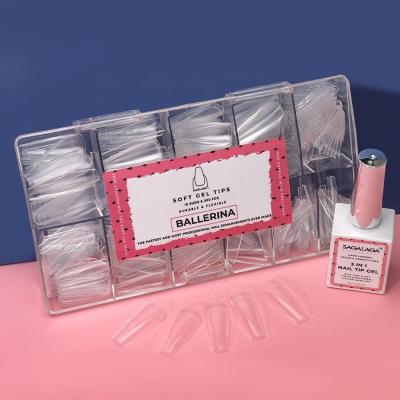 China Super Strong Adhesive Bond Nail Glue Tips Clear for Long Lasting Soft Gel Nail Tips Glue for Acrylic Nail Extension Tips for sale