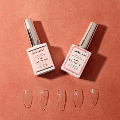 China Solid Nail Tips Gel for Long Lasting False Tips and Clear Nails Extensions ALMOND/BALLERINA COFFIN/ROUND/SQUARE/STILETTO for sale