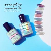 China SAGALAGA Magnetic Cat Eye Gel Soak Off 15ml Glitter Color Nail Polish Private Label MSDS Certified LUXURY Style Hot Seller for sale