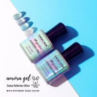 China NAIL ART SALON Glitter Red Cat Eye Nail Gel Polish for Soak Off LED Colorful Galaxy Cat Eye UV Gel 85g for sale