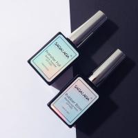 China SAGALAGA 15ml Rubber Base Coat Long Lasting Strong Uv Base Coat for Nail Spa Customs Logo MSDS Certified and Transparent for sale