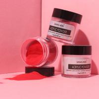 China Custom Logo Clear Nude Pink White Acrylic Powder French Extension with Hundreds of Colors and Excellent Nail Art Effect for sale