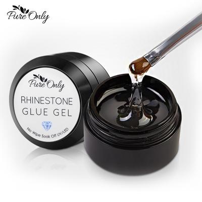 China Pure Only Non-toxic Nail Glue for Nails 10g/30g/50g Super Nail Art Rhinestone Glue Custom Only for sale