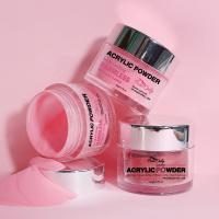 China Custom Pure Only Fast Dry Glitter Colored Acrylic Nail Powder for Long Lasting Nails Nail Beauty Products Oem for sale