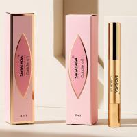 China Peeling Thin Nails Cuticle Oil SAGALAGA Silver Gold Nail Care with Packaging Box Custom Logo and Vitamin E Jojoba Oil for sale