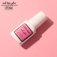 China MSDS Certified SAGALAGA 8ML Nail Glue for Press on Nails Nail Art Beauty Custom Logo Strong Adhesive Soft Gel Tips for sale