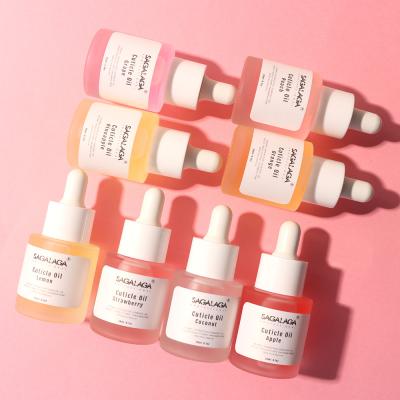 China Nail Treatment Cuticle Revitalizer Oil Natural Tube Nail Pink Cuticle Oil Bottle for Nails for sale