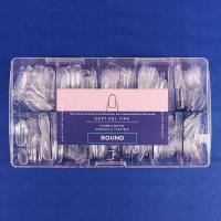 China Pre-Designed Short Press on Nails French Tip for Custom Soft Acrylic Gel Professional Nail Extensions for sale
