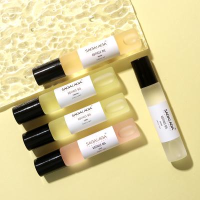China Private Label Nail Nutrition 10ml Cuticle Revitalizer Oil Roller Pen Bulk Care Serum Custom Logo Healthy Formulate for Nails for sale