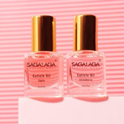 China Custom Own Logo Cuticle Oil for Manicure and Pedicure 5ML Travel Mini Nail Revitalizer Oil Healthy Formulate Christmas Gift for sale