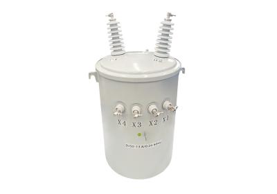 China Single Phase Pole Mounted Overhead Distribution Transformer 167kVA for sale