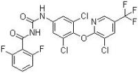 China Chlorfluazuron 5% EC 25% SC Insect Growth Regulator Agrochemical Insecticide 500ml 200L for sale