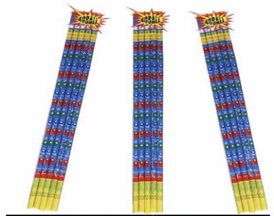 China Spring Festival Roman Candle Fireworks 10 Shots Flower Thunder ISO9001 Approved for sale