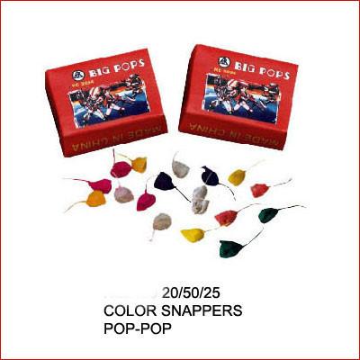 China Commercial Pop Pop Snapper Novelties Fireworks with custom effect for sale